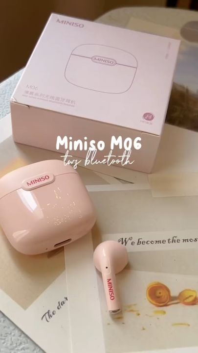 MINISO M06 TWS Bluetooth Earphone BT5.3 Brand Quality Mini Wireless ...