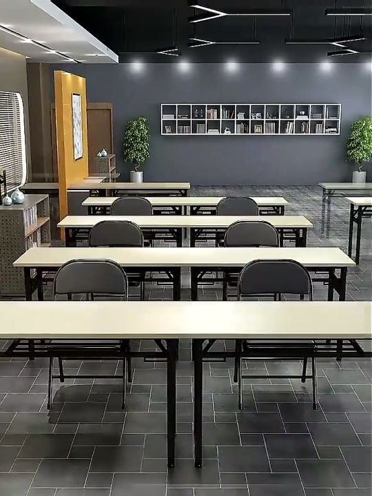 SUNNY Free InstallationFolding Table Banquet Table Event Buffet Folding ...