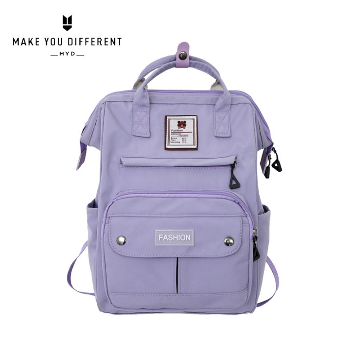 MYD Backpack for women Korean style large capacity high school student ...