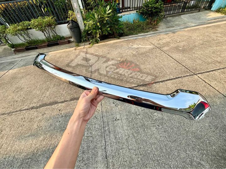 ของแท้ใหม่!! คิ้วฝากระโปรงหน้า HiluxRevo โครเมี่ยม Toyota พาร์ทอะไหล่ ...