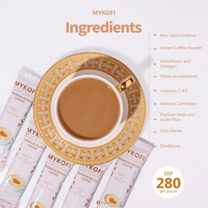 MYKOFI COLLAGEN + GLUTATHIONE PREMIUM COFFEE | Lazada PH