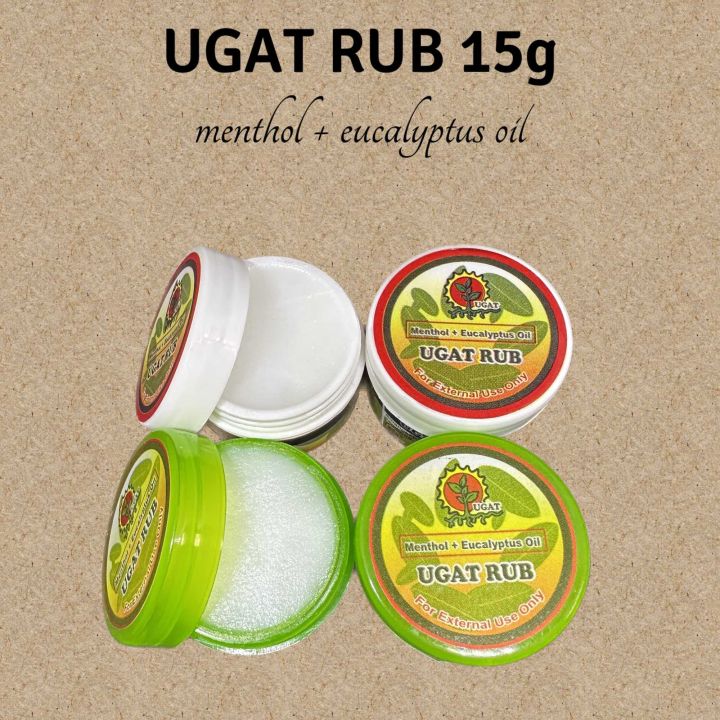 UGAT RUB ORIGINAL menthol + eucalyptus oil | Lazada PH