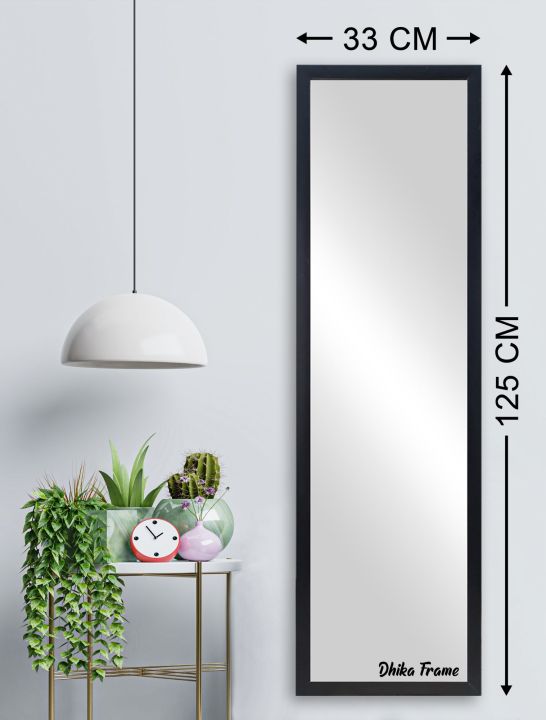 Cermin FULL BODY ukuran 127x33 Cm cermin gantung cermin dinding ...