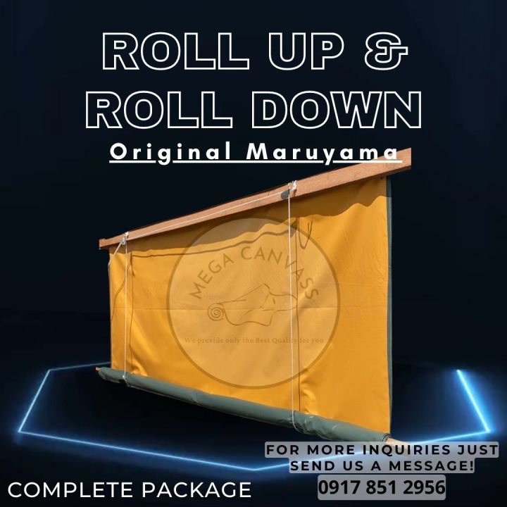 Roll Up & Roll Down Complete Set Blinds Window Cover Garage Cover ...