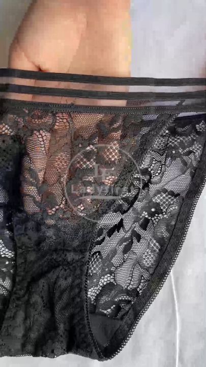 กางเกงในหญิง sexy (4 ชิ้น) ขอบลูกไม้ เนื้อนิ่ม ใส่สบาย ระบายอากาศ แถมเซ็กซี่ อีกต่างหากค่ะ ...