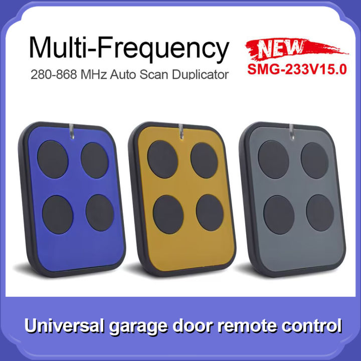 Garage Door Remote Control Duplicator 280MHz-868MHz 433MHz 433.92MHz ...
