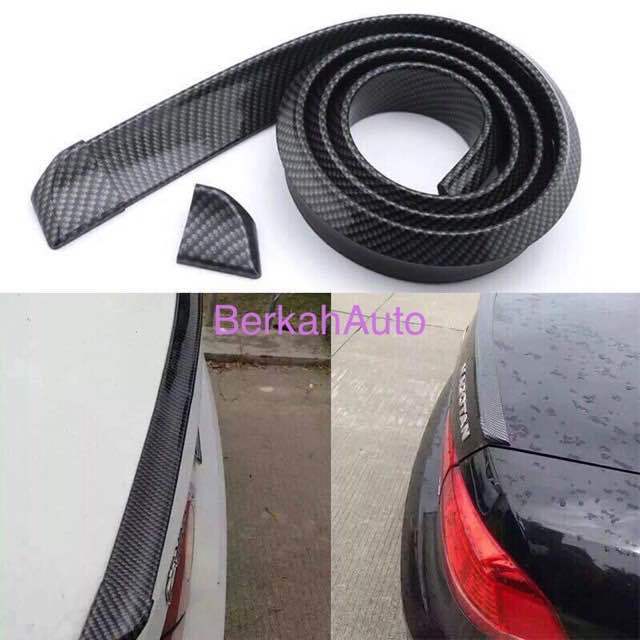 Samurai Lips Ducktail Carbon 2d Spoiler Duck Tail Samurai | Lazada ...