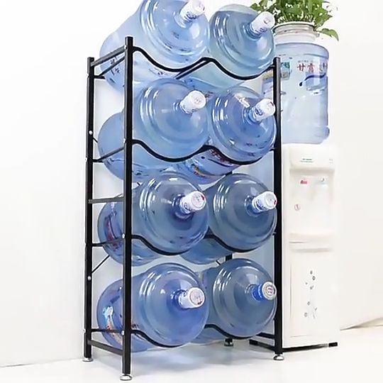 3/4/5 Layer Water Gallon Rack Mineral Kitchen Stand Water Dispenser ...