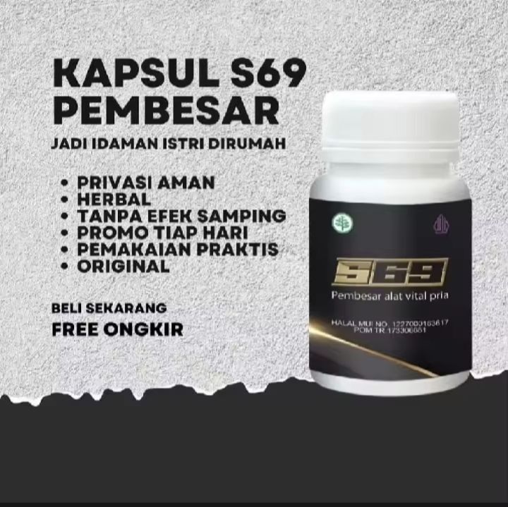 New S69 Obat Pembesar Dan Pengengencang Alat Vital Pria Kuat Tahan Lama ...