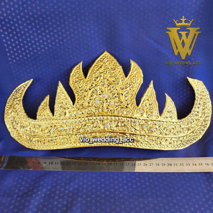 mahkota adat lampung / siger lampung | Lazada Indonesia