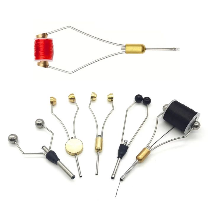 1pc Bi-Ceramic Tip Bobbin Holder, Heavy Bullet Head Flies Lure Tying ...