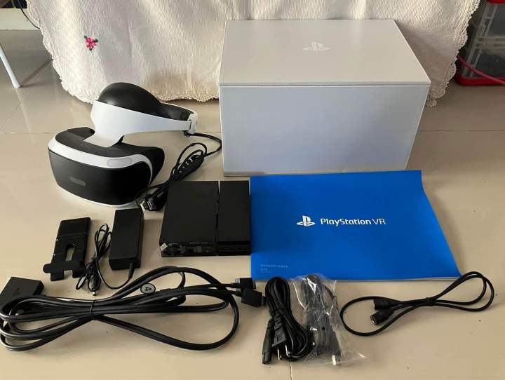PlayStation 4 VR PSVR Bundle: Headset with Box Gen2 งานกล่องพร้อมคู่มือ ...