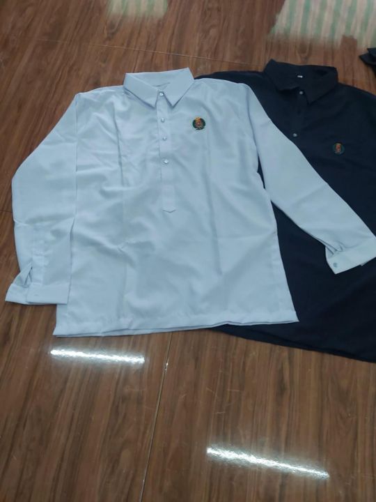 security guard long sleeve polo barong | Lazada PH