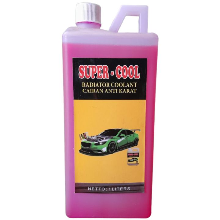 1 Botol Air Radiator / Coolant Radiator Cairan Anti Karat Motor & Mobil ...