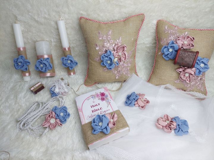 RUSTIC wedding essentials complete set (FREE CUSTOMISED BIBLE) | Lazada PH