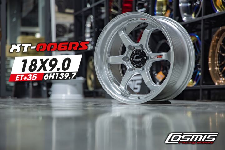 ล้อแม็กซ์ เปิดตัวใหม่ Cosmis xt-006RS ขอบ 18 กว้าง 9.0 สี่วง มีทั้ง 6 ...