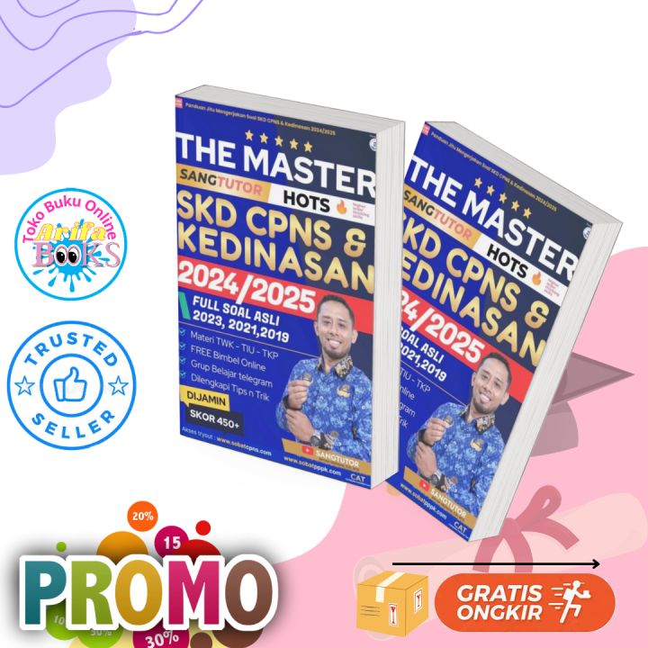 BUKU THE MASTER SKD CPNS DAN KEDINASAN 2024/2025 DISERTAI SOAL HOTS DAN PEMBAHASAN | Lazada ...