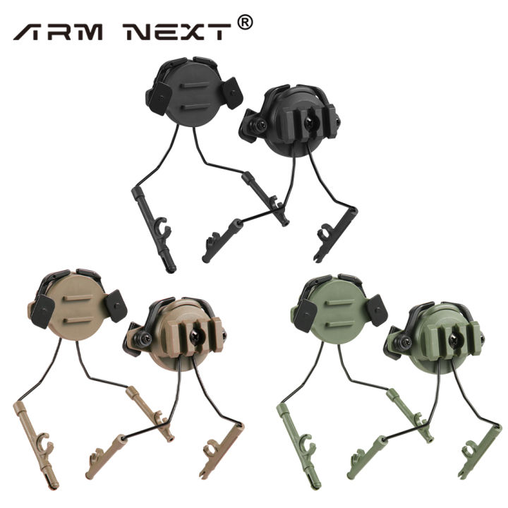 Tactical Headset Support Helmet Rail Suspension Adapter Fast Rail ...