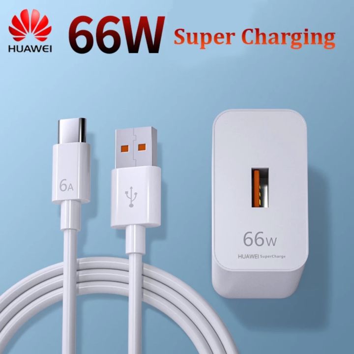Original Huawei Mate 40 Pro P50 Pro 66W Super Charger 6A Supercharge Type C USB Cable For Nova 9 ...