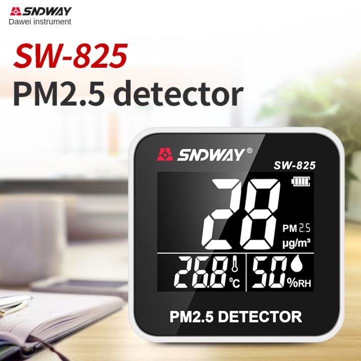 SNDWAY Smart CO2 Detector 3 in 1 Carbon Dioxide Detector Air Quality ...