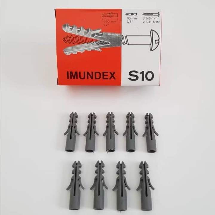 Fisher IMUNDEX S10 Isi 50pcs Fiser Viser Piser Visher Tanam Lubang ...