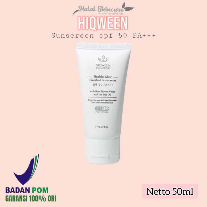 Hiqween Sunscreen Wajah Healthy Glow Finished Original Bpom [Ready ...