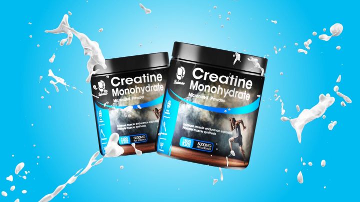 LUKAREE Creatine Powder 5000mg Creatine Muscle Builder Post Workout ...