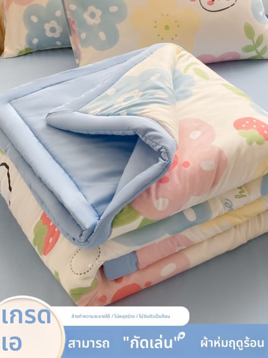 KAMONI | ผ้านวมสำหรับเด็กฤดูร้อน 2025 ซักเครื่องได้ สำหรับคนเดียว ...