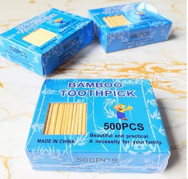 500pcs Bamboo Toothpick | Lazada PH
