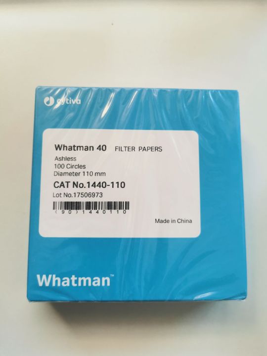 กระดาษกรอง Whatman เบอร์40 dia 110mm. | Lazada.co.th