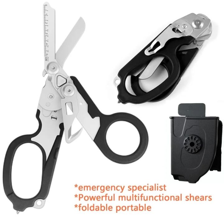 Multifunction Scissors Raptors First Aid Expert Tactical Folding ...