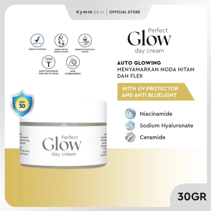 Perfect Glow Day Cream with UV Protector & Anti Bluelight | Lazada ...