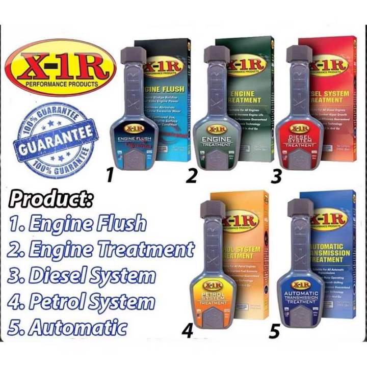ORIGINAL X1R X-1R ENGINE TREATMENT / DIESEL / PETROL / FUEL SYSTEM ...