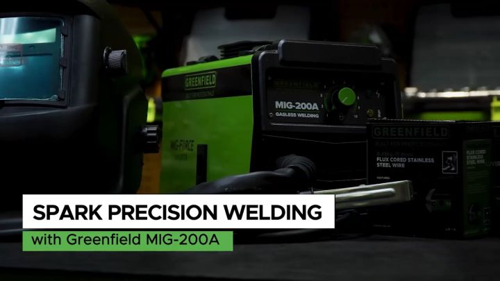 Greenfield Migweld 200A Gasless Inverter Welding | Lazada PH