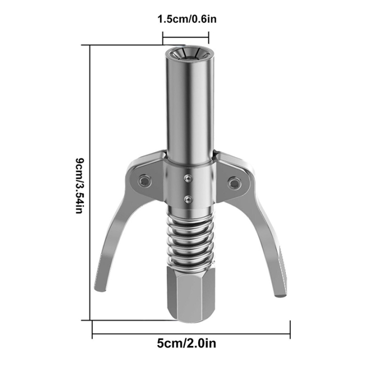 2024 10000 PSI Grease gun pump heavy duty Grease gun nozzle tip premium ...