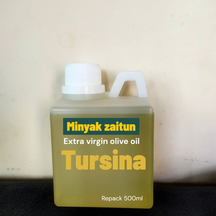 minyak zaitun extra virgin olive oil Tursina curah 500 ml | Lazada ...