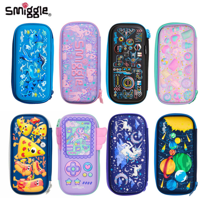 Smiggle กล่องดินสอกล่องเครื่องเขียนออสเตรเลียกล่องดินสอหญิงนักเรียน ...