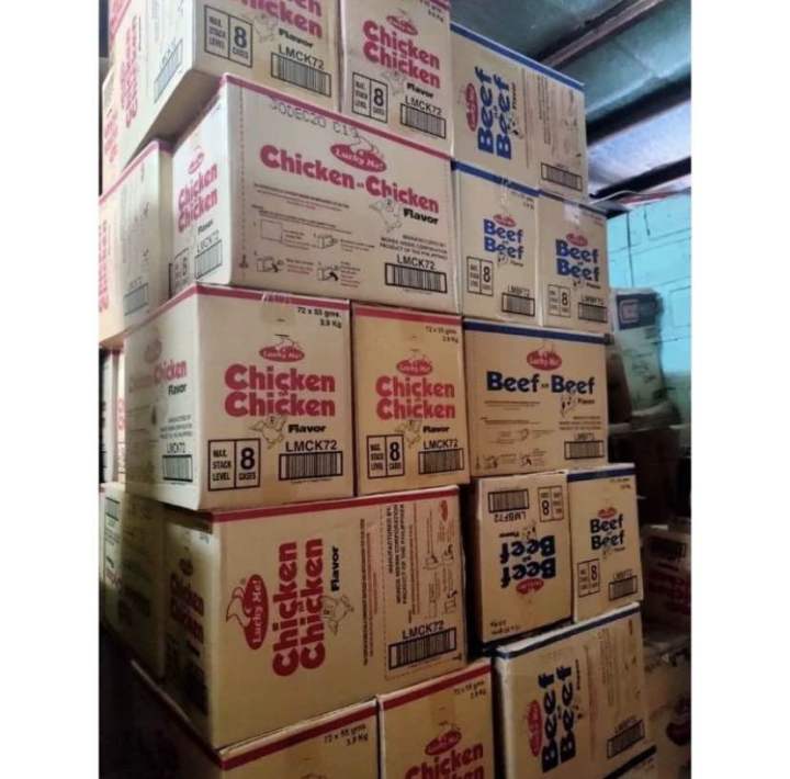 (Box) Lucky Me Instant Noodles Beef and Chicken Flavor | Lazada PH