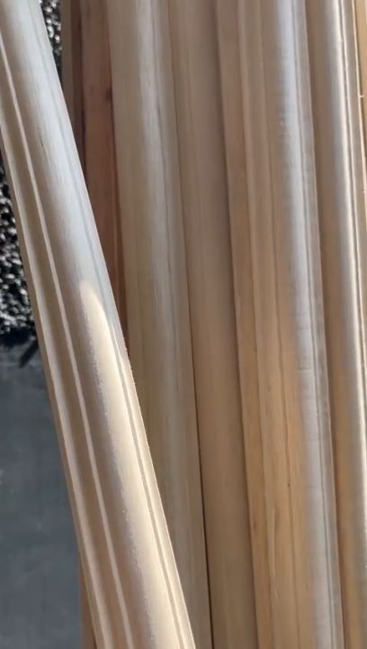 Custom Dekorasi Wall Moulding Kayu Ukuran Dinding 3 x 3 Meter Langsung ...