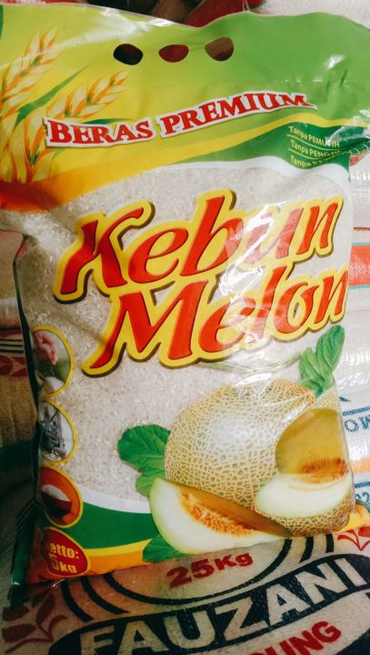 Beras premium Kebun Melon kemasan 5kg | Lazada Indonesia