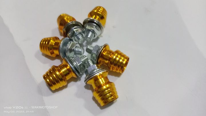 Bolt and Nut 10mm allen type 6pcs Gold Washer | Lazada PH