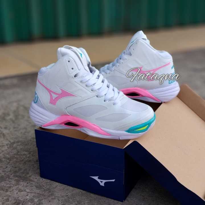 sepatu voli wanita mizuno momentum 2 sepatu olahraga wanita sepatu voly ...