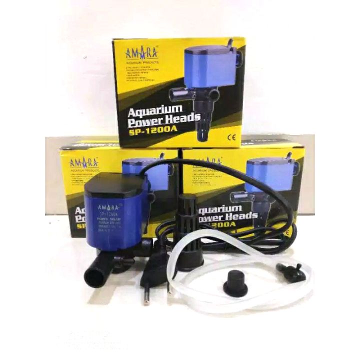Mesin Pompa Water Pump Power Head Filter Aquariun Kolam Merk Amara SP ...