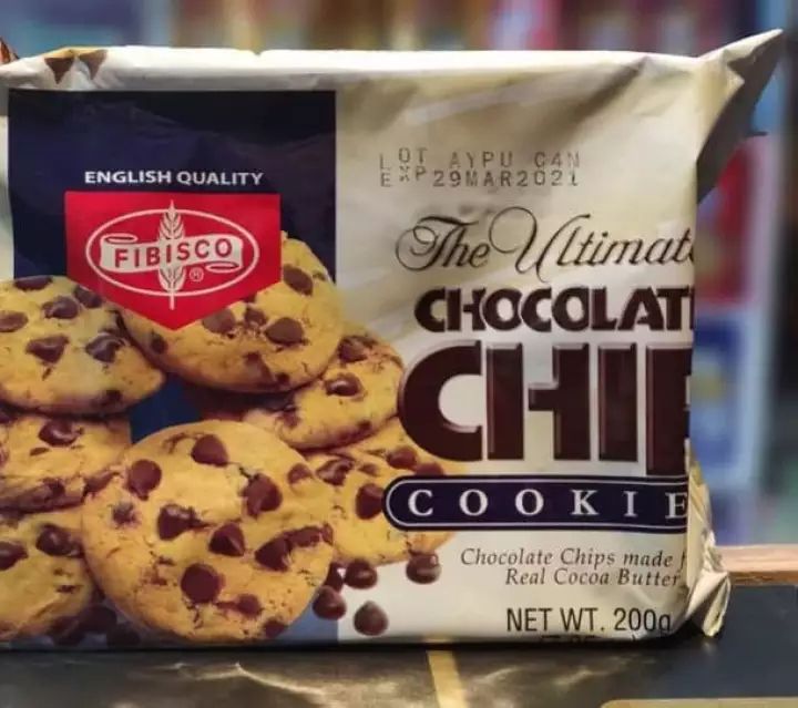 FIBISCO THE ULTIMATE CHOCOLATE CHIP COOKIES, 200GRAMS, DELICIOUS FOR ...