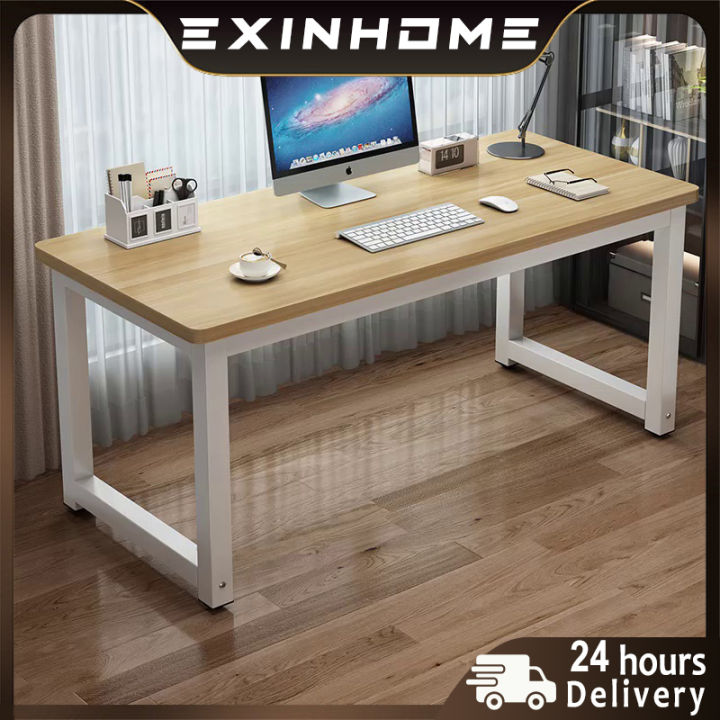 Computer Desk Thick Study Table Home Office Desk Laptop Game Desk ...