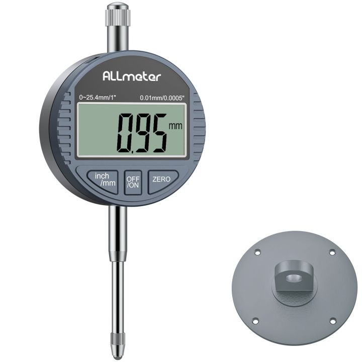 ALLmeter DTI Digital Dial Indicator 0.01mm Digital Probe Indicator Test ...