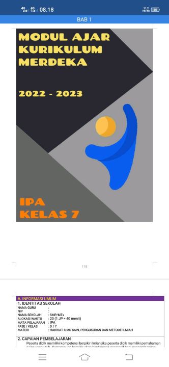 modul ajar kurikulum merdeka ipa kelas 7 | Lazada Indonesia