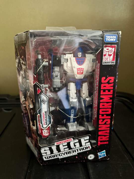 Transformers SIEGE WFC MIRAGE Deluxe Class New | Lazada PH