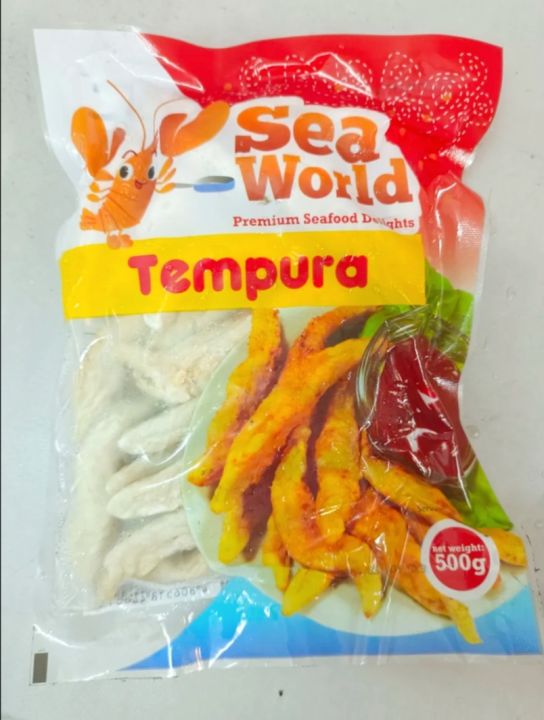 TEMPURA and SQUIDROLL PREMIUM FROZEN 500g | Lazada PH