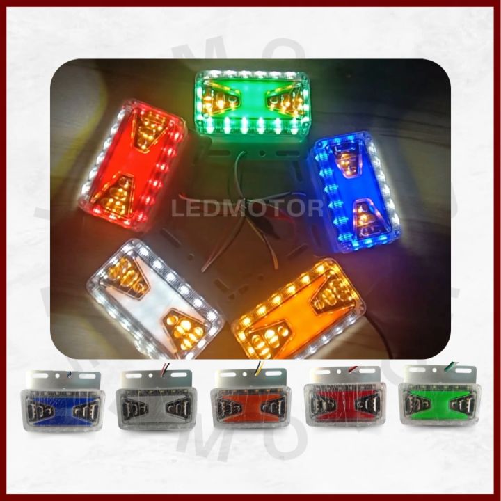 Lampu LED Bak Samping Running 24V - Universal untuk Truk Fuso, Tronton, dan Bus | Lazada Indonesia